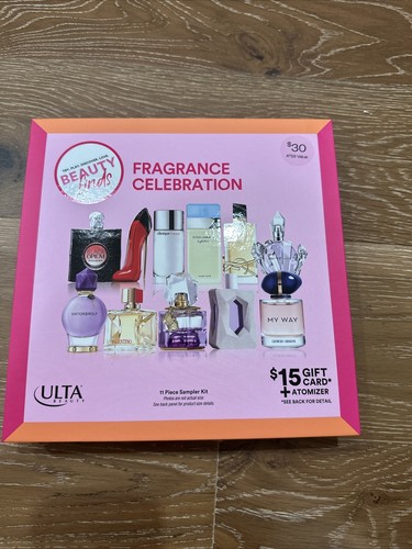 Beauty Finds By Ulta Fragrance Celebration11pc Sampler Kit+Atomizer+ ...
