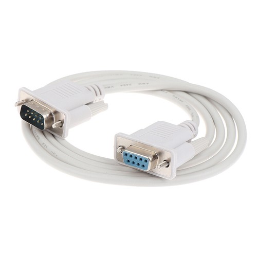 1.5M 9-Pin RS232 Serial Port Extension Cable DB9 Male To Female Direct ...