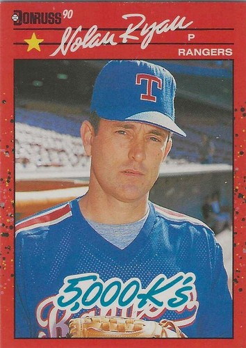Nolan Ryan 1990 Donruss Error Card Wrong Back #665 | eBay