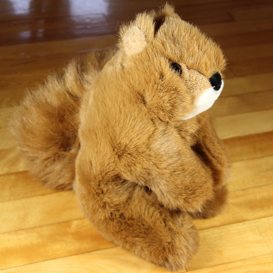 Fancy Zoo A & A Company Plush Red Squirrel Hand Puppet Stuffed Toy | eBay