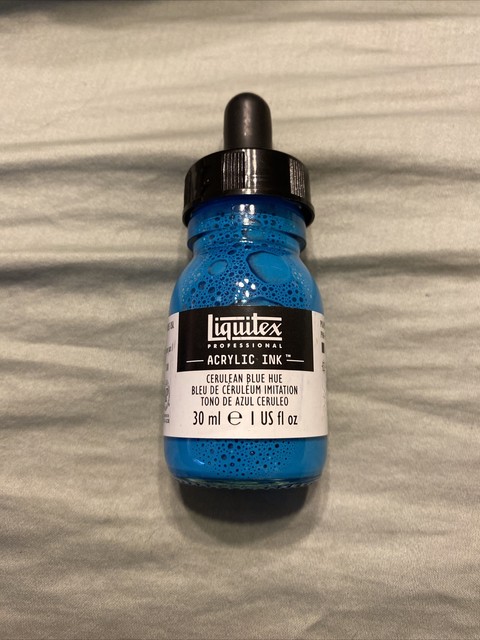 Liquitex Acrylic Ink Cerulean Blue Hue 30ml 4260470 for sale online | eBay
