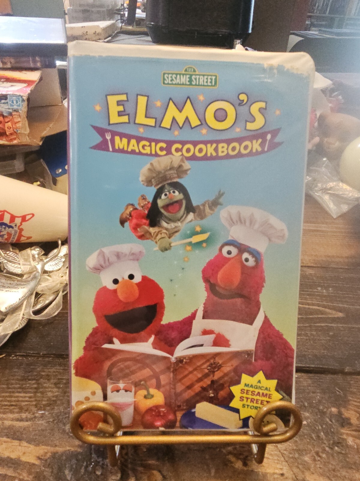 Sesame Street - Elmos Magic Cookbook (VHS, 2001) 74645145334| eBay