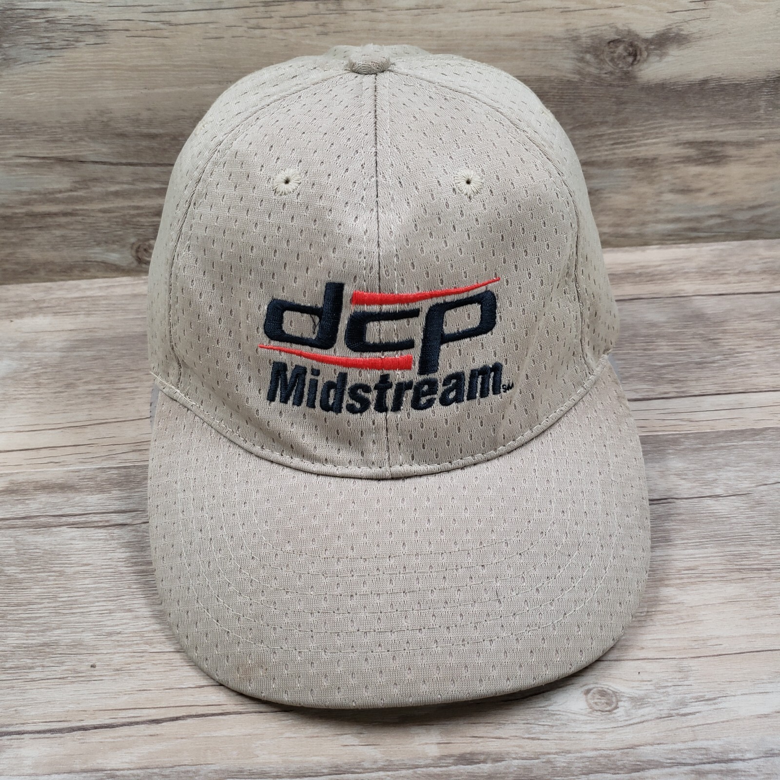 Vintage dcp Midstream Hat Cap Strap Back Beige Mesh Oil Petroleum ...