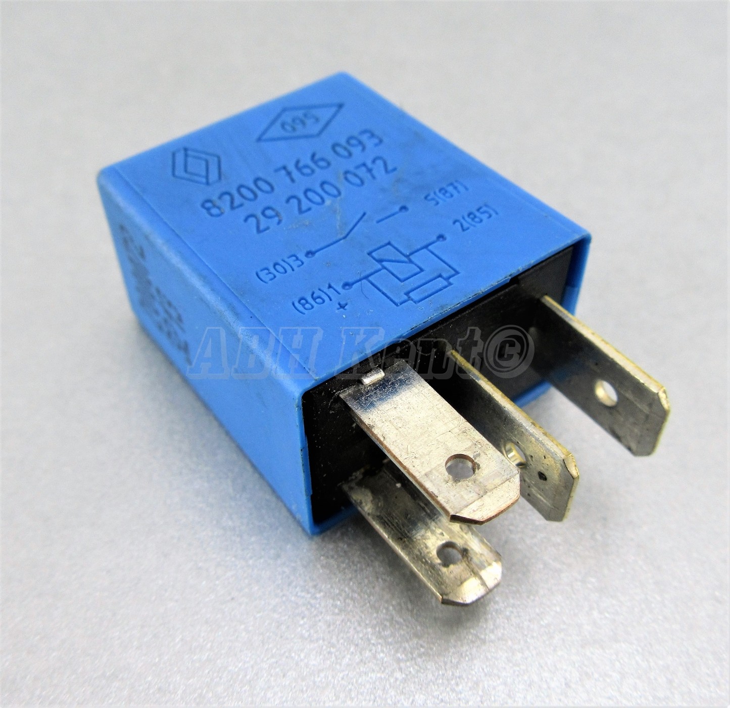 667-Renault (2001-2014) Multi-Use 4-Pin Blue Relay 8200766093 29200072 ...