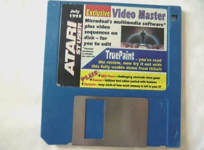 64993 Atari ST User - Video Master / True Paint - Atari ST (1993) July ...