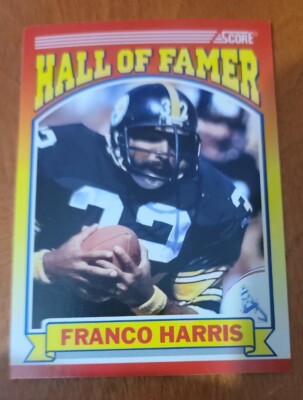FRANCO HARRIS PITTSBURGH STEELERS #595 1990 SCORE NFL FOOTBALL CARD | eBay