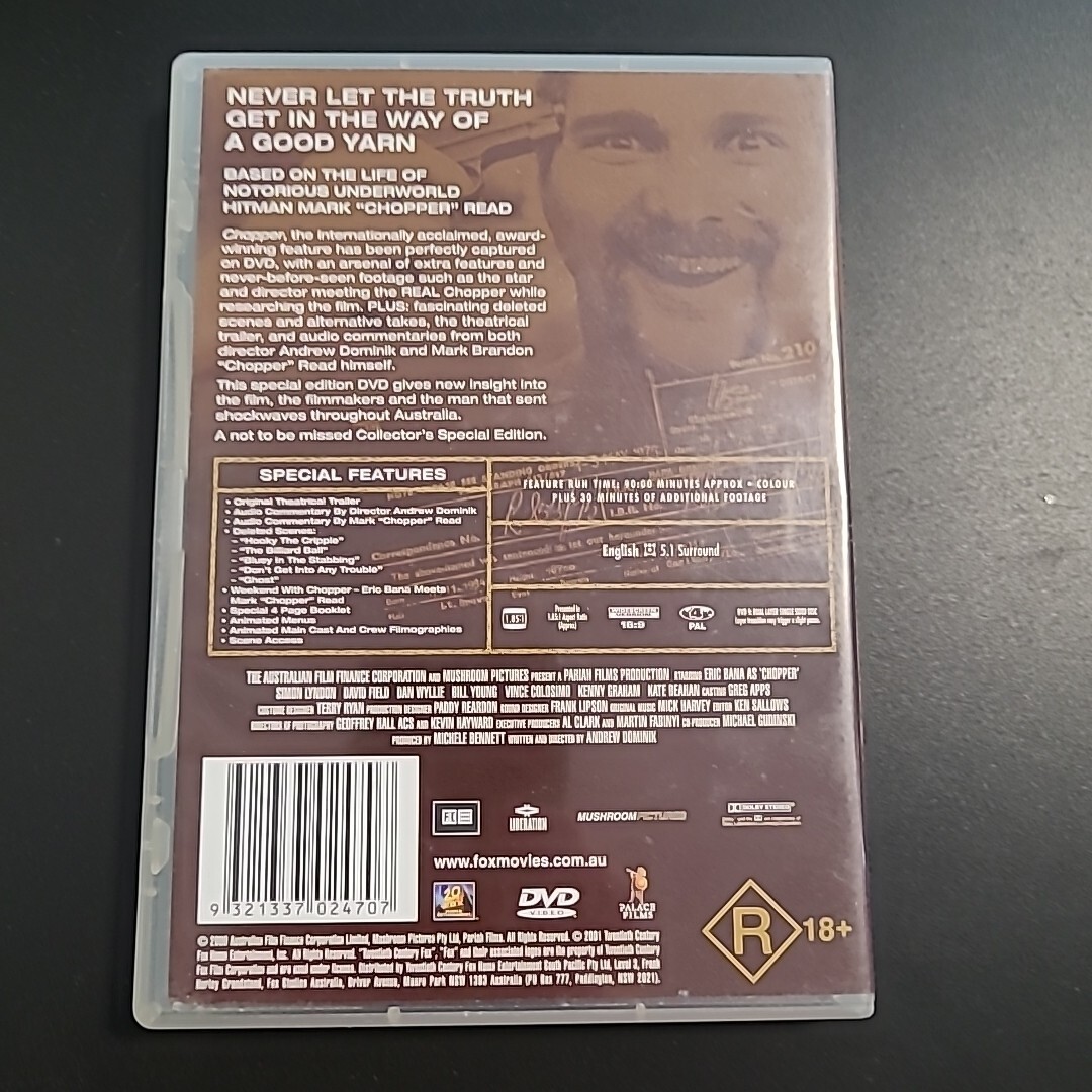 Chopper (DVD, 2000) 9321337024707 | eBay