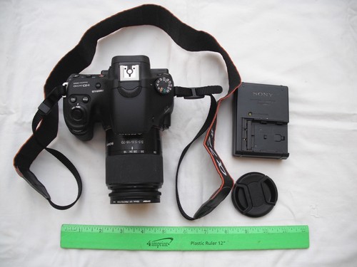 Sony SLT-A58 Digital SLR DSLR Camera, Alpha, HD AVCHD, Steady Shot, 20 ...