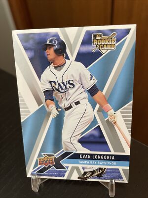 2008 Upper Deck X #94 Evan Longoria RC Rookie - Tampa Bay Rays | eBay