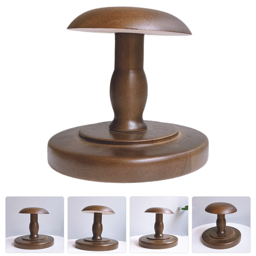Vintage Hat Display Stand Wooden Hat Display Holder Wood Hat Rack for ...