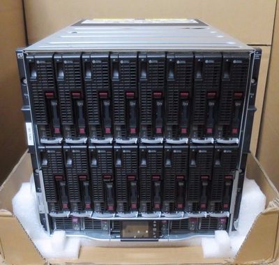 16 x HP ProLiant BL465c GEN8 Blade Servers 32 x Opteron 6278 512 CORES ...