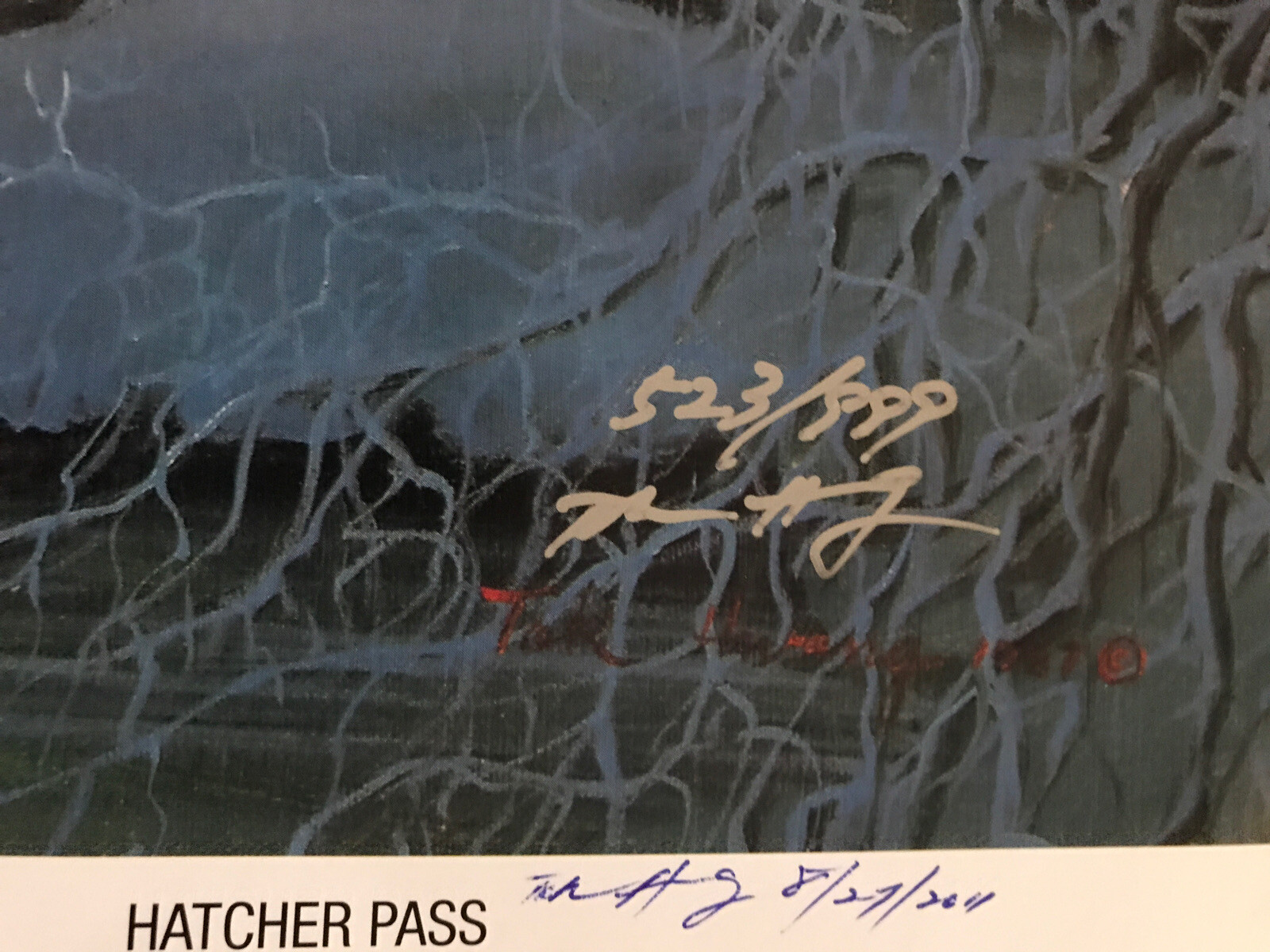 Tok Hwang Lithograph Hand Signed / Numbered / Dated 523/999 - HATCHER ...