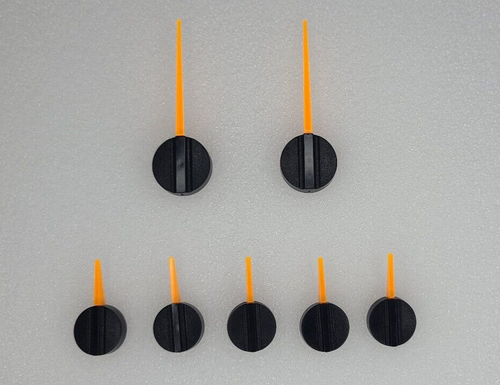 7 Pointer Needle Set for GM Truck SUV Gauge Cluster 03-04-05-06 Black ...