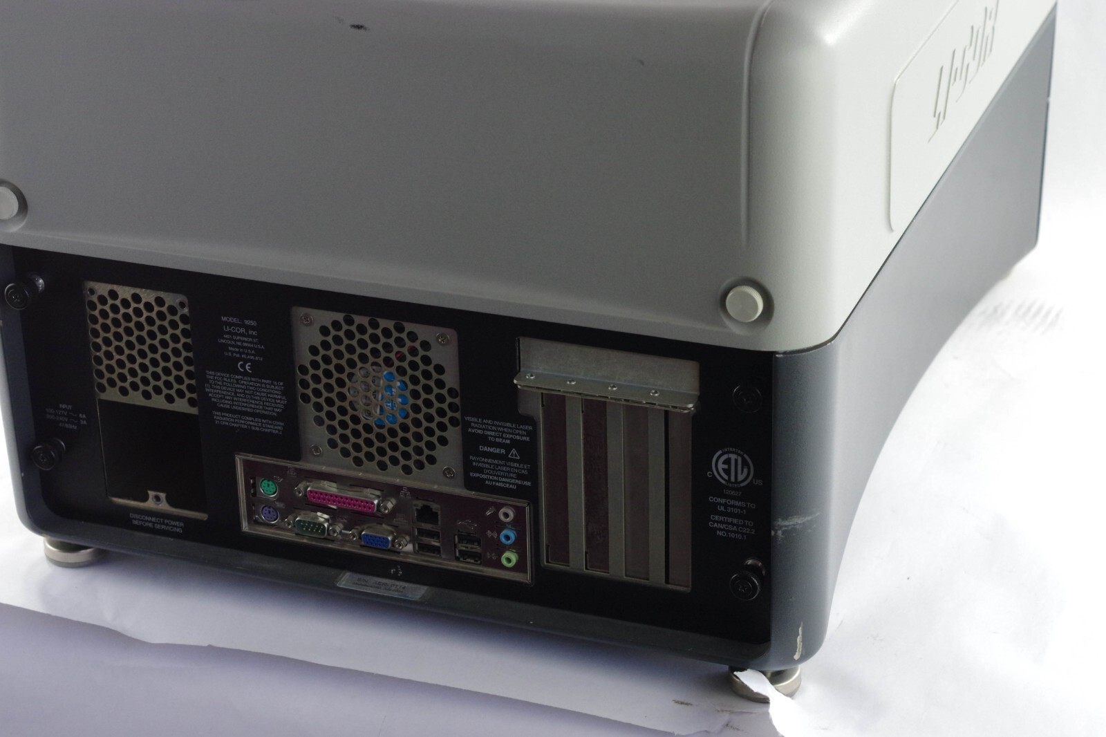 LI-COR MODEL 9250 AERIUS Licor Imager Automated Infrared Imaging System ...