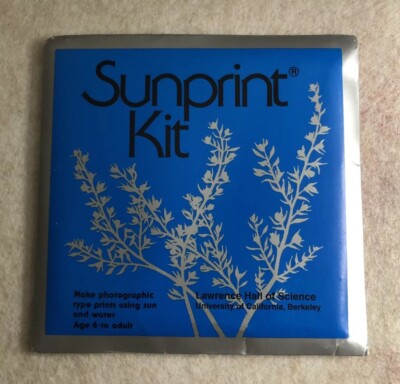 Sunprint Kit 10x10 Cm Sheets Brand New 2012 Arts & Crafts For Kids Ages ...