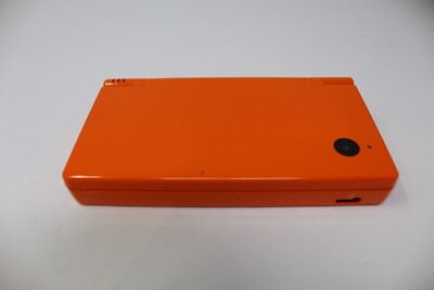 Nintendo DSi Orange Handheld Game Console No Charger No Pencil Tested ...