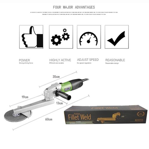 Fillet Weld Grinder Dead Angle Polisher Long Arm Corner Grinding ...