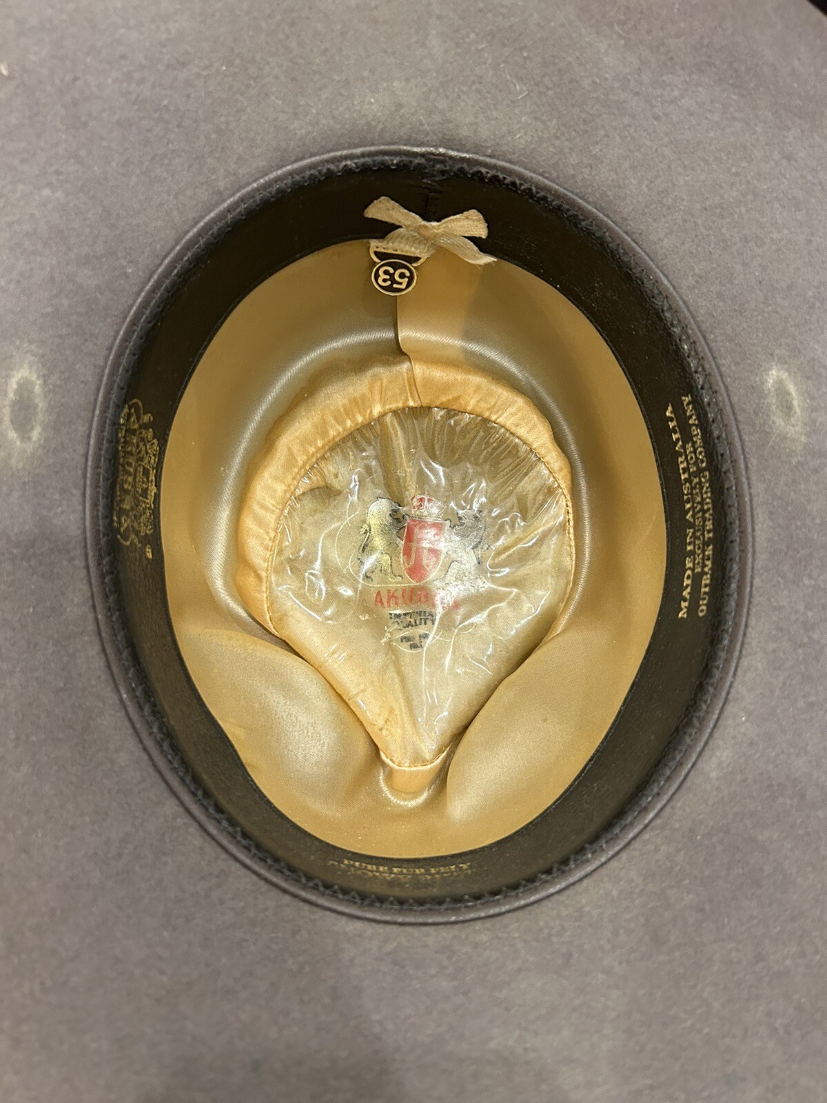 Vintage Akubra Stockman Hat For Men Size 53 Made in A… - Gem