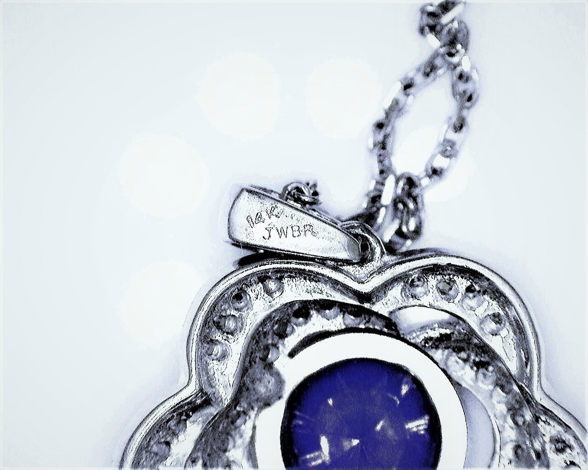 Kay Jewelers Sapphire Chains Kay Jewelers 925 Sterling Silver Pendant