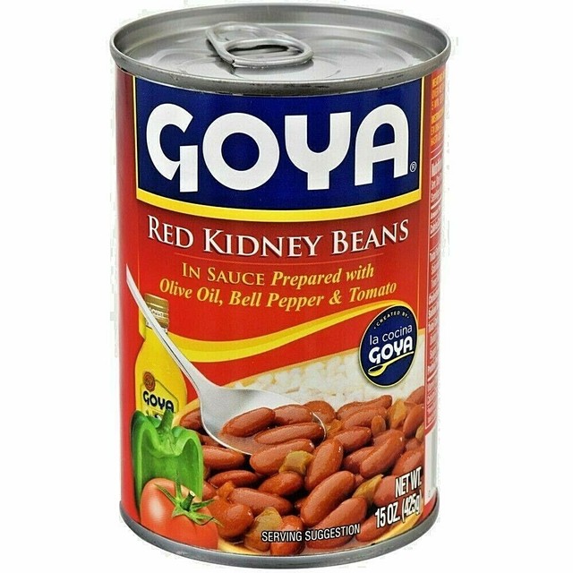 Goya Red Kidney Beans in Sauce 15 Oz Ready to Eat for sale online | eBay