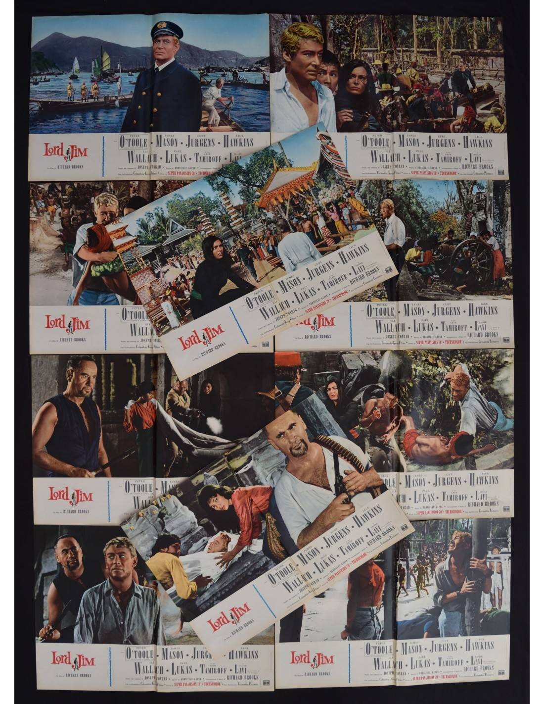 Lord Fotobusta Jim Peter o'Toole James Mason Jurgens Lukas Hawkins F60 ...