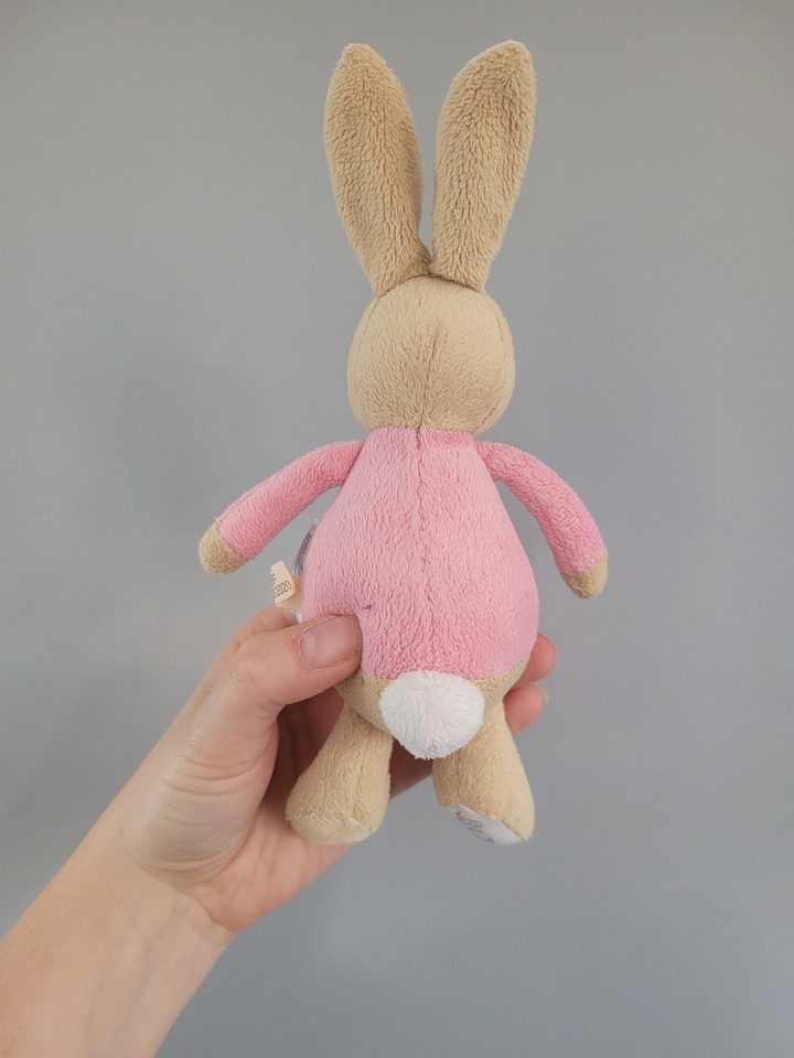 Rainbow Design My First Bunny Rabbit Peter Rattling Chiming Comforter ...