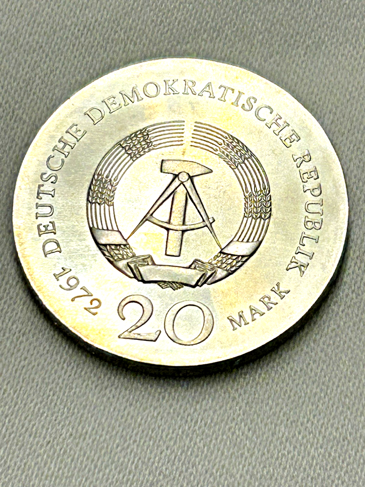 DDR 20 Mark LUCAS CRANACH - Silber - stgl | eBay.de