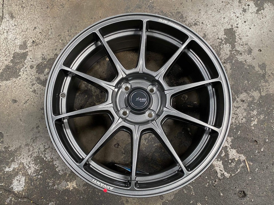 New 17X7 ET40 Advanti Aria Rim (4 wheel) Gloss Gunmetal 4X100 | eBay UK
