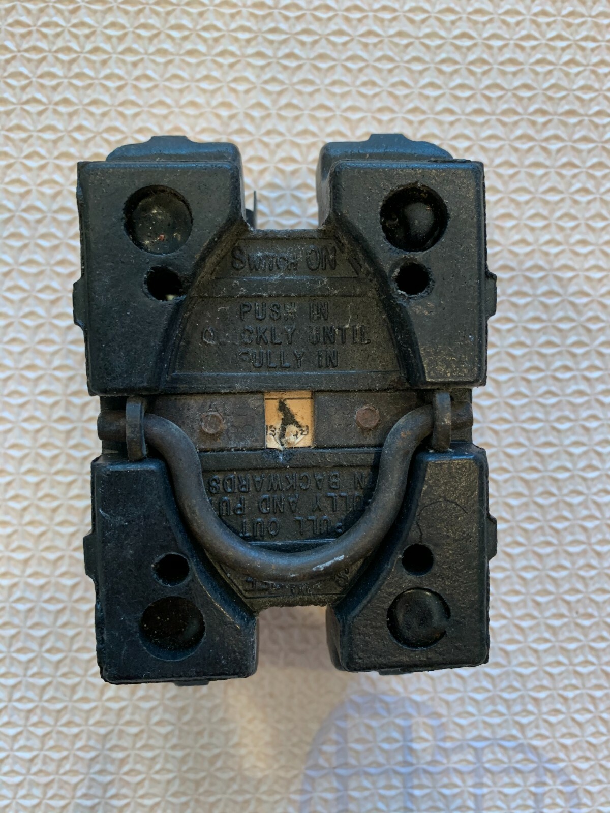 Fuse Pullout 60A 250V Pc. No. 19147 | eBay