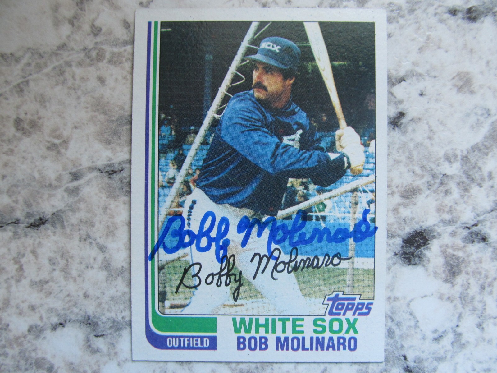 White Sox Bob Molinaro Signed Autographed 1982 Topps Mint | eBay