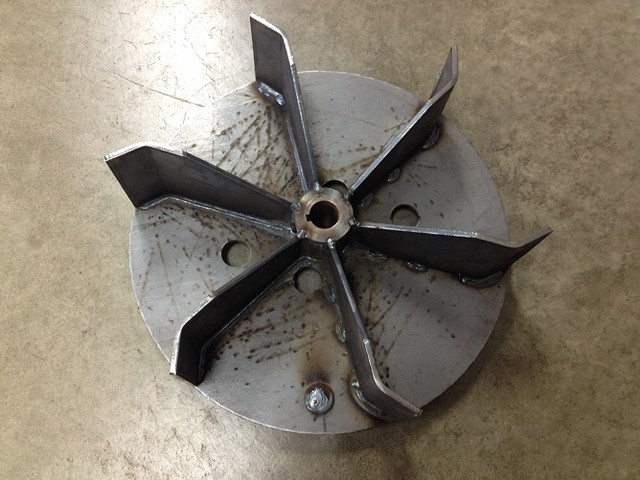 Trac-Vac Trac VAC 20050 Leaf Vacuum Truck Loader Impeller Unloader Fan ...