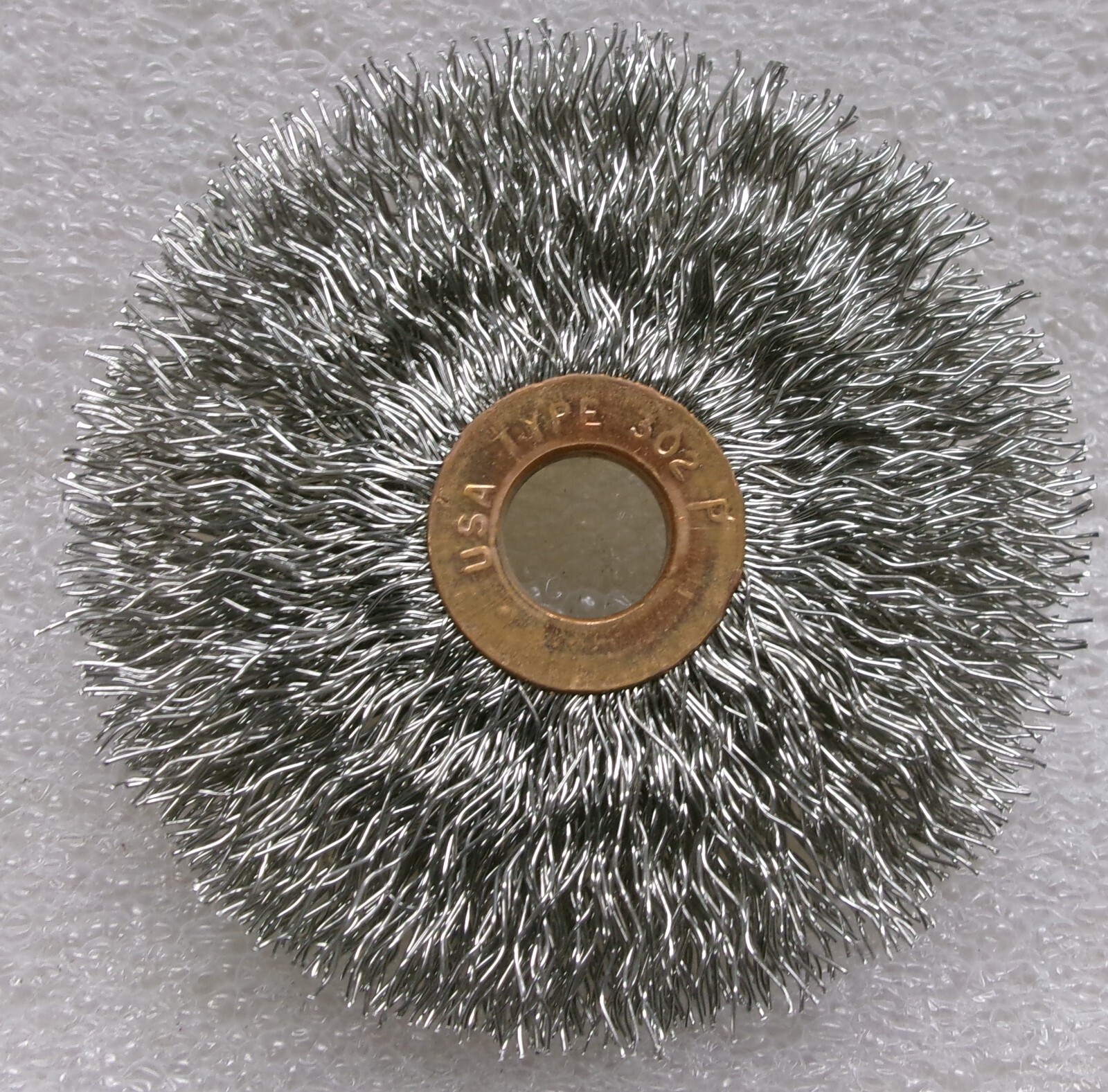 CRW3074 Type 302 P 3" Wire Wheel 1/2" Arbor 0.014"/0.36mm Dia. #787C | eBay