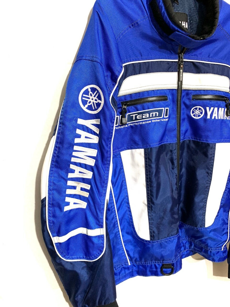 VINTAGE 90s Yamaha Team Race Jacket Motocross Supercr… - Gem