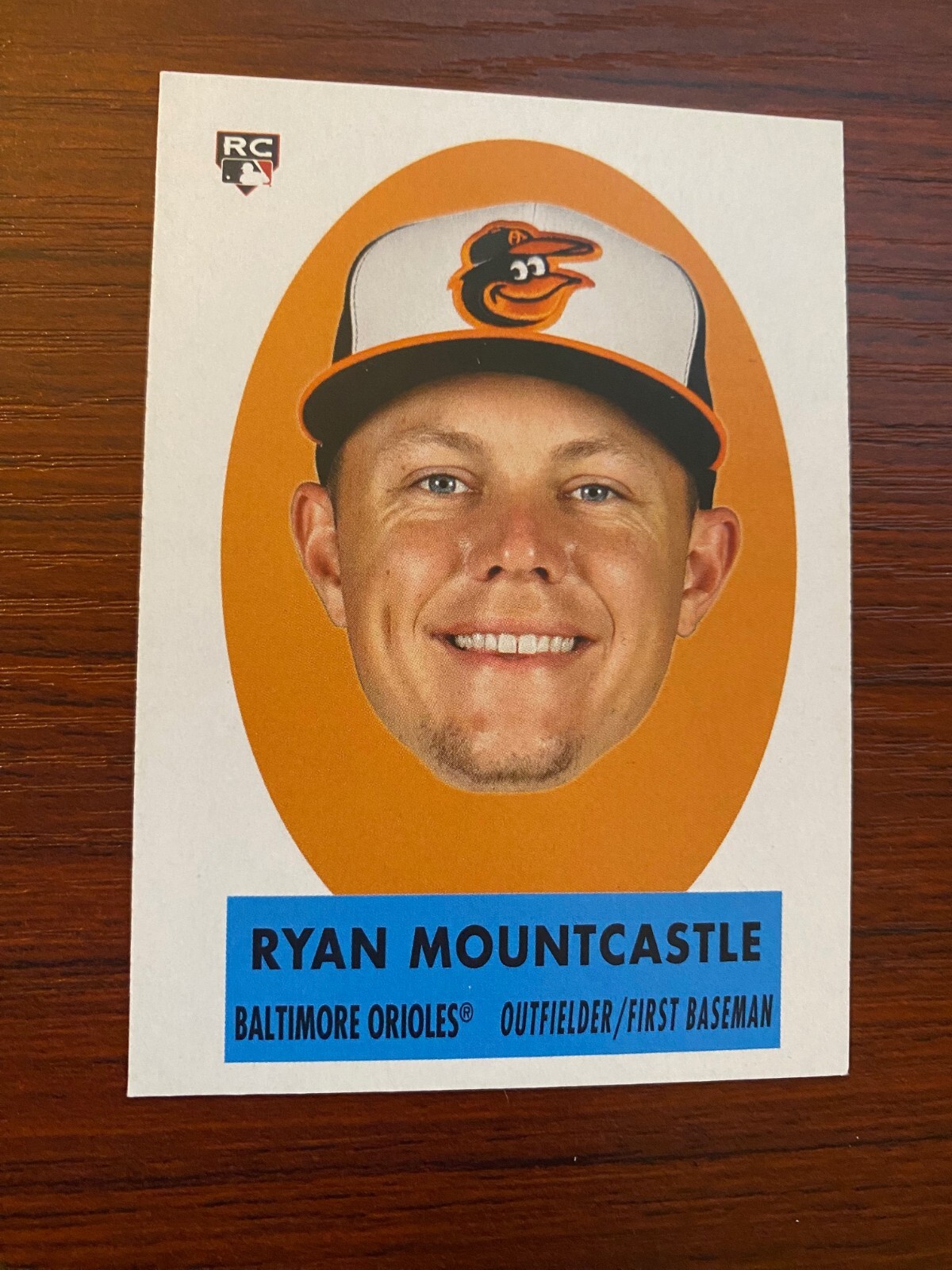 2021 Topps Archives Ryan Mountcastle 1969 Peel Off Insert Rookie Card ...