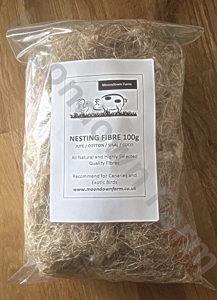 Bird Nesting Material Nest Fibre Coco / Jute Mix For Finches Canary ...