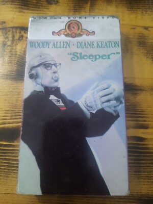 Sleeper VHS Video Woody Allen Diane Keaton | eBay