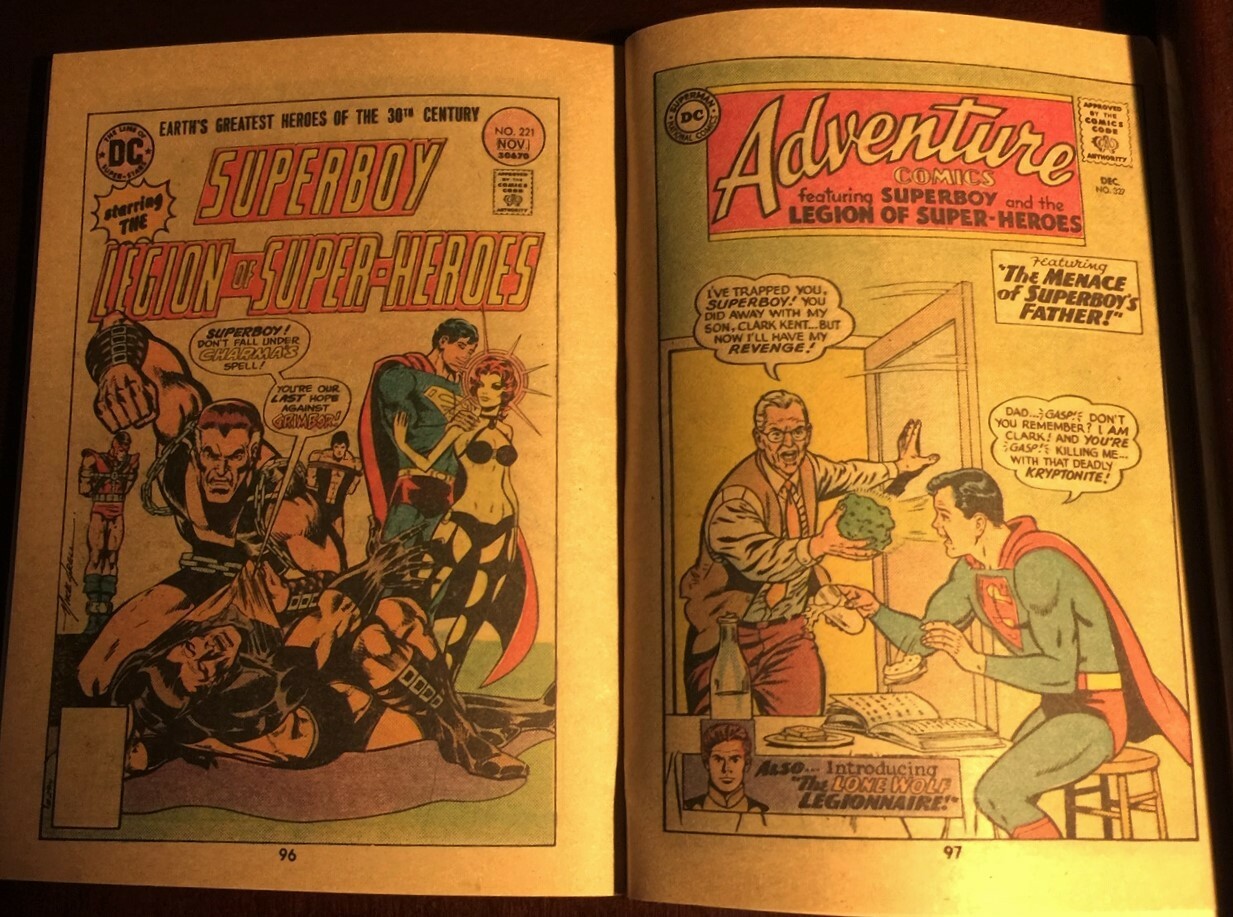 DC The Best Blue ribbon digest-Secret Origins Legion Super-Heroes Feb ...