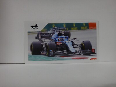 Topps Formula 1 Sticker F1 (2021) Alpine Fernando Alonso #112 | eBay