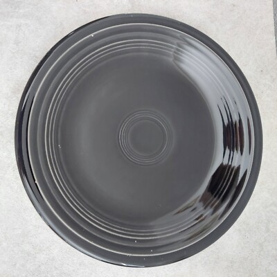 Fiesta HLC USA Black Lunch Salad Snack Dessert Plate 7.25" Dia | eBay