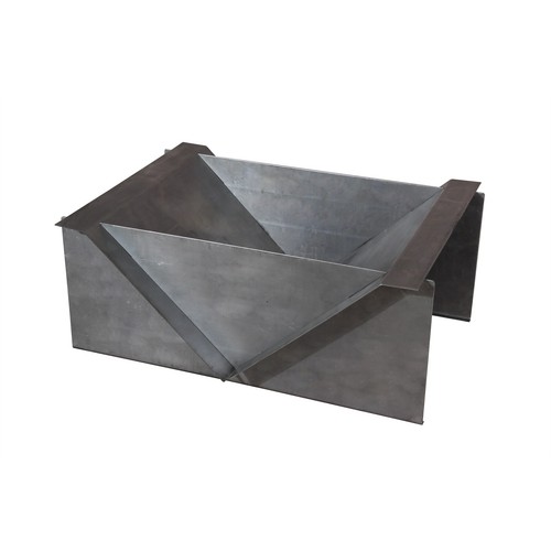 Jumbuck Interlocking Steel Plate Industrial Outdoor Firepit Fire Place ...