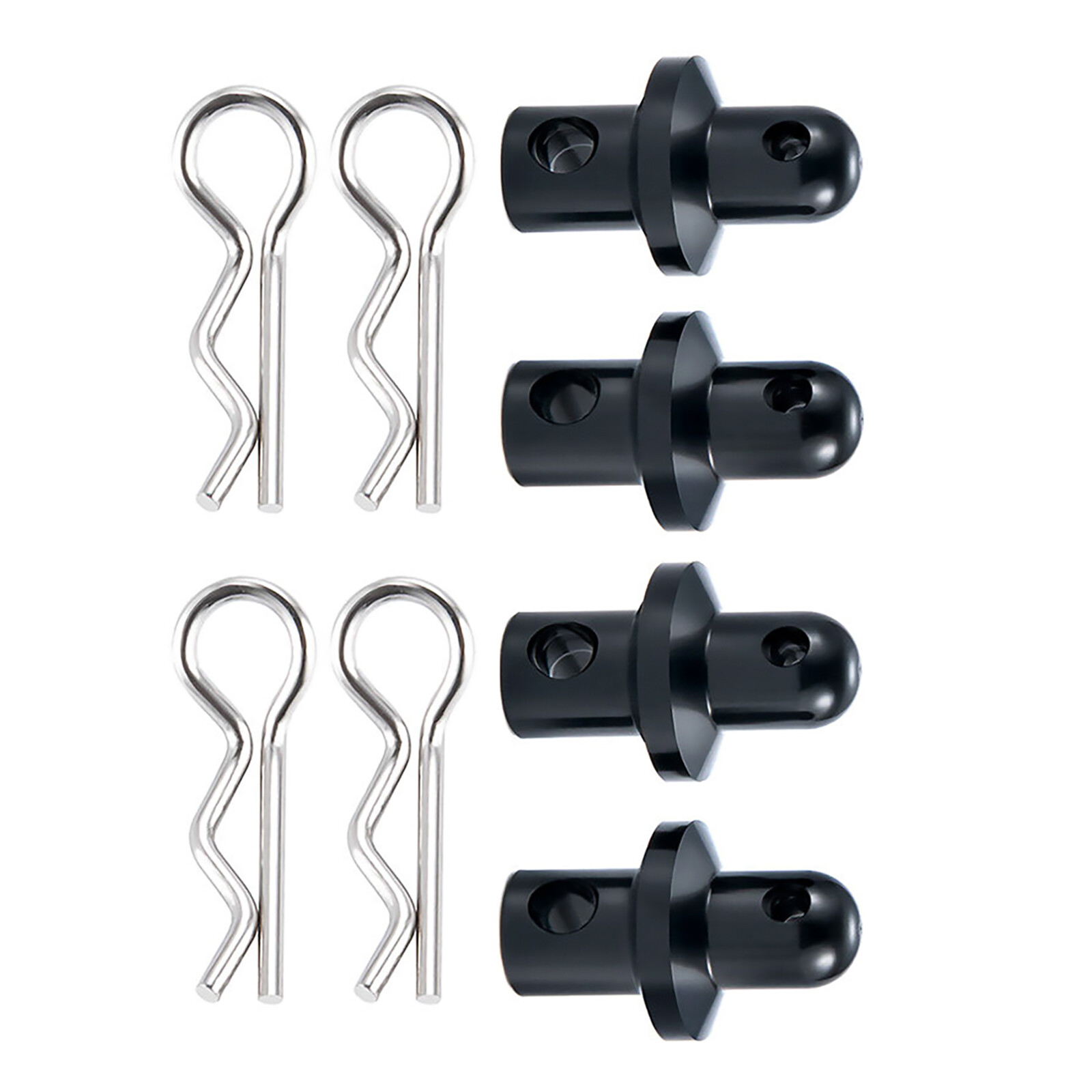 Aluminum Body Post Mount Holder Bracket for Axial SCX10 PRO AXI03028 1/ ...