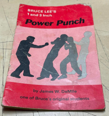 Vintage 1979 Bruce Lee's Power Punch 1 and 3 Inch by James Demile Book ...