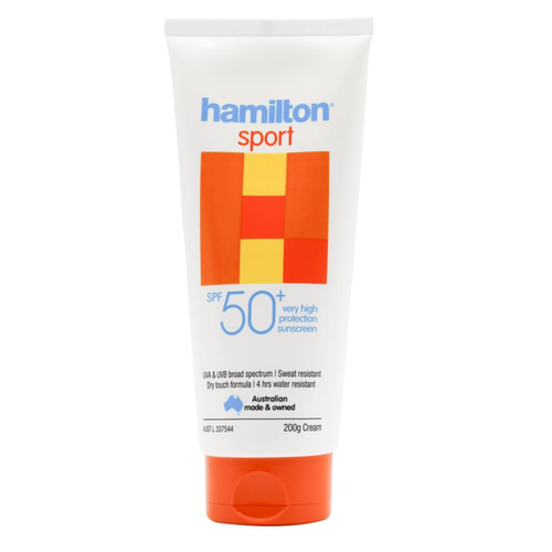 Hamilton Sport spf 50+ Sunscreen 200g | eBay Australia