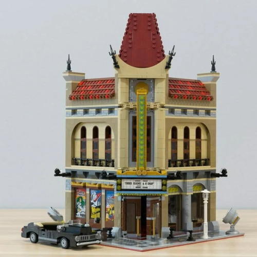New DIY Palace Cinema (10232) pcs 2196 Building Bricks Set Model Kit ...