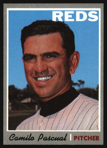 1970 Topps #254 Camilo Pascual NM/NM+ Reds 569305 | eBay