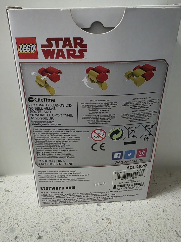 New Lego Brand Star Wars BB-8 Build able Watch | eBay