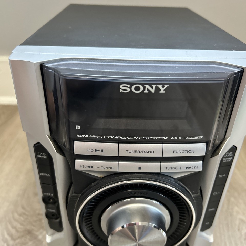 Sony HCD-EC55 Mini Hi-Fi Component 3 CD Changer MP3 Compact Disc ...