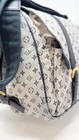 Louis Vuitton Blue Monogram Mini Lin Sac Maman 2003 Messenger Diaper ...