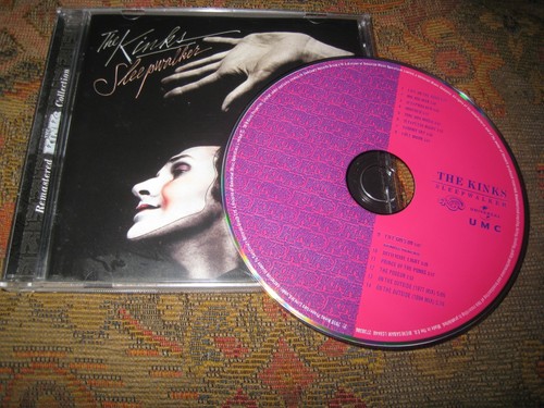 THE KINKS SLEEPWALKER USED 2010 REMASTERED SEVENTIES ROCK UK CD ALBUM ...