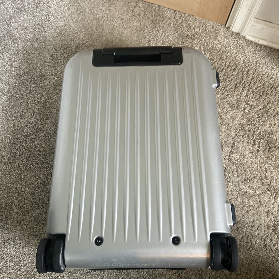 Pre-owned Porsche Rimowa Carry On Trolley AluFrame, Silver | eBay